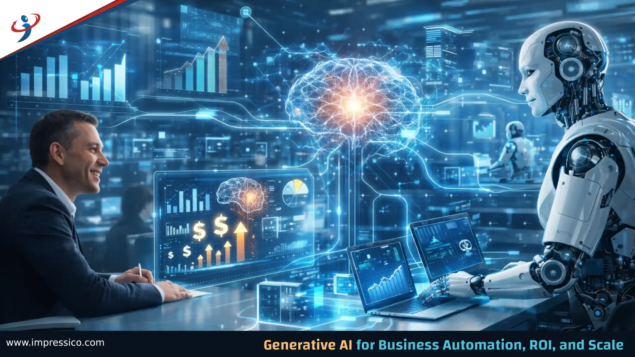 Generative AI for Business Automation: ROI, Scale & Efficiency